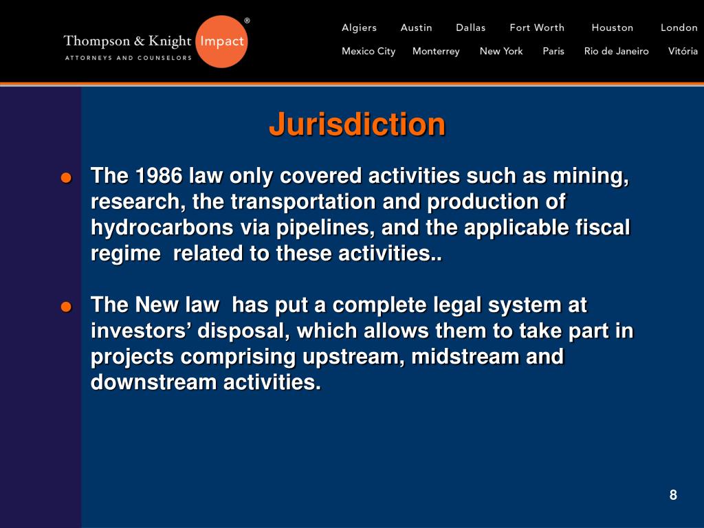 Ppt Main Upstream Provisions Of The New Algerian Hydrocarbon Law