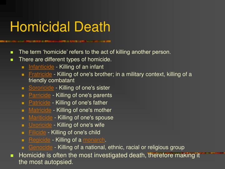 PPT - The Forensic Autopsy PowerPoint Presentation - ID:1316679