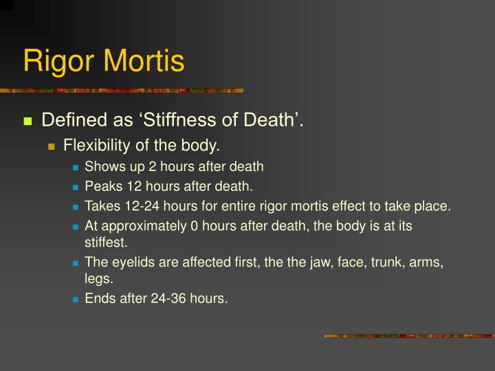 PPT - The Forensic Autopsy PowerPoint Presentation - ID:1316679