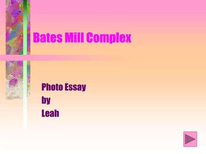 PPT - Bates Mill Complex PowerPoint Presentation, free download - ID ...