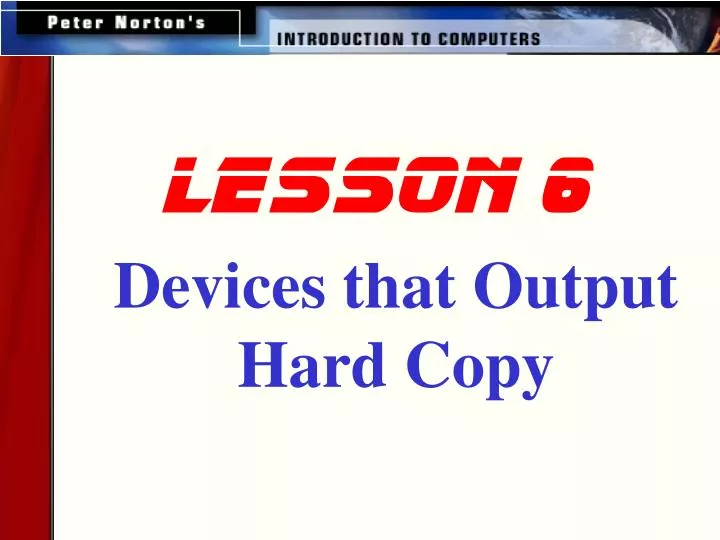 PPT - lesson 6 PowerPoint Presentation, free download - ID:1317224