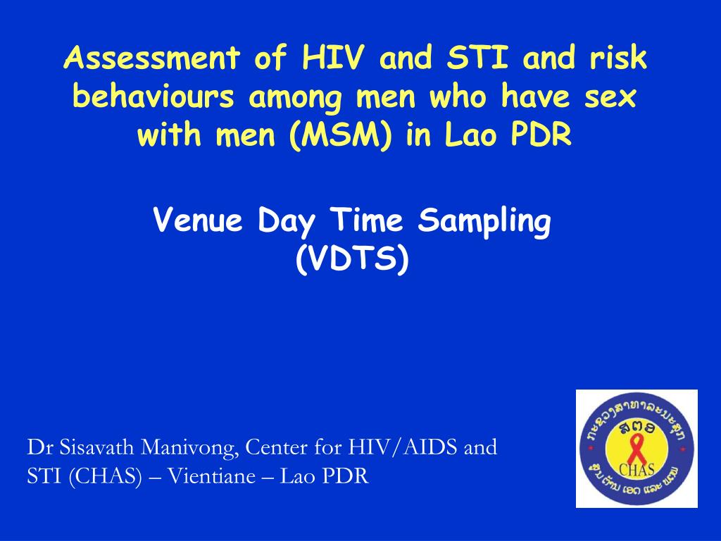 Ppt Assessment Of Hiv And Sti And Risk Behaviours Among Men Who Have