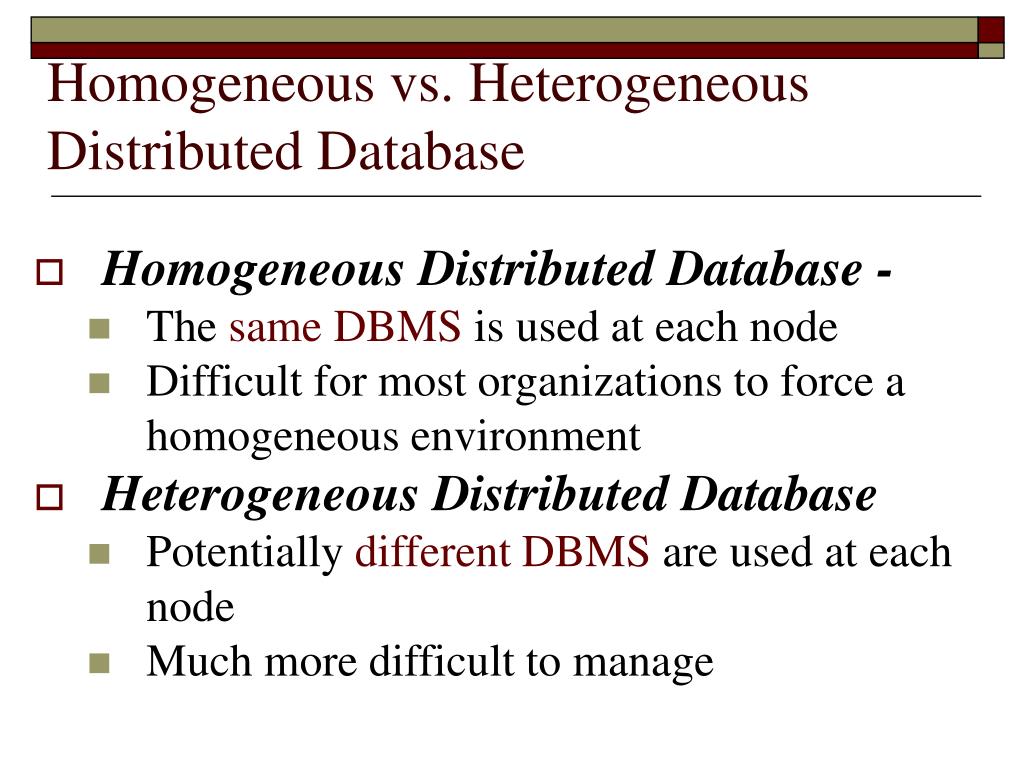 PPT - Distributed Databases PowerPoint Presentation, free download - ID ... PPT - Distributed Databases PowerPoint Presentation, free download - ID ...