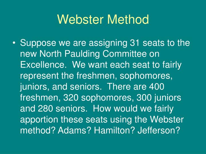 PPT - Apportionment PowerPoint Presentation - ID:1319710