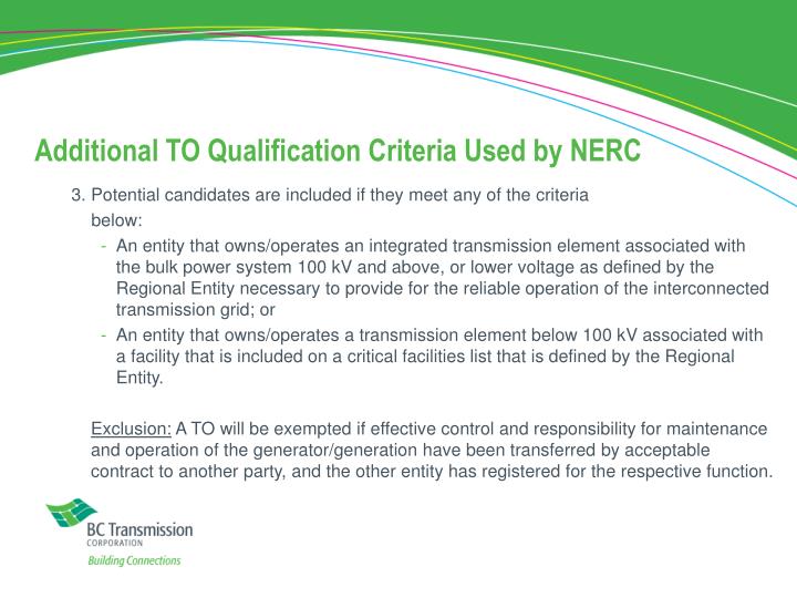 PPT - Mandatory Reliability Standards Consultation PowerPoint ...