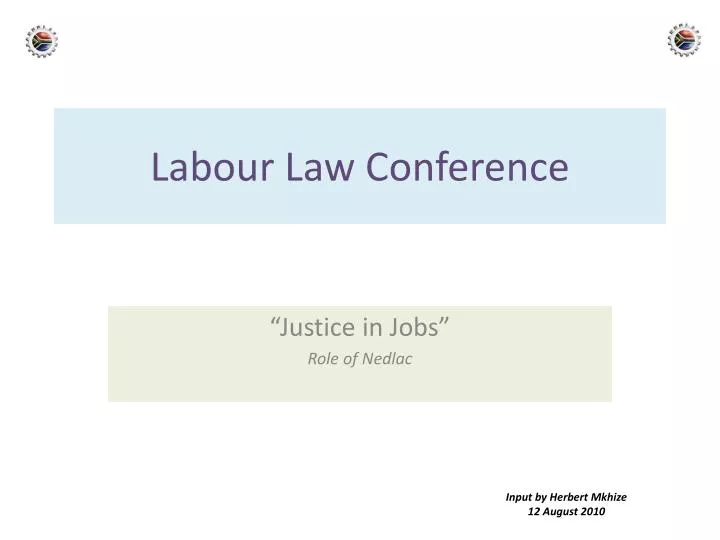 PPT - Labour Law Conference PowerPoint Presentation, free download - ID ...