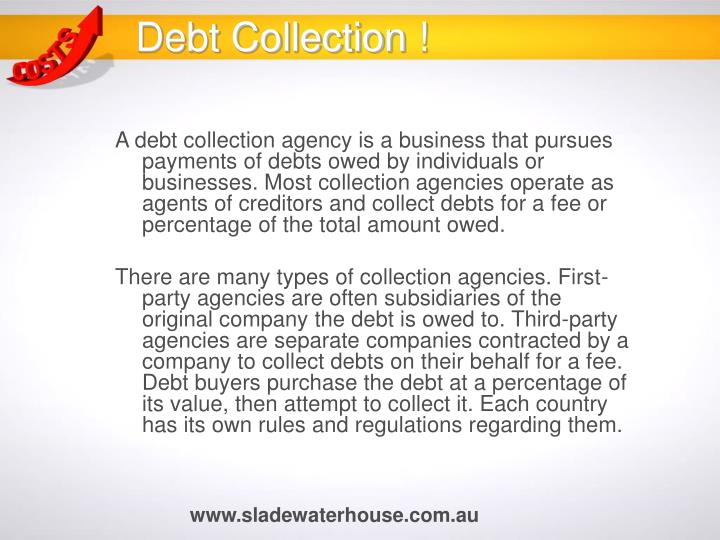 PPT - Debt Collection PowerPoint Presentation - ID:1320480