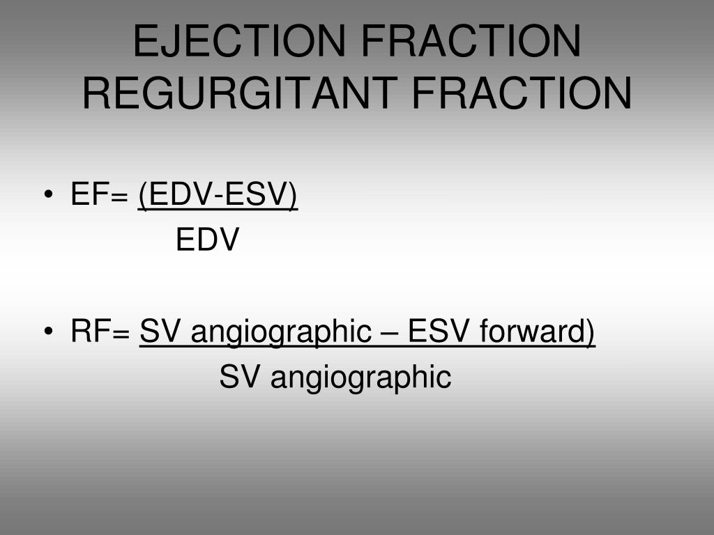 PPT - VENTRICULAR VOLUMES EJECTION FRACTION MASS WALL STRESS REGIONAL ...