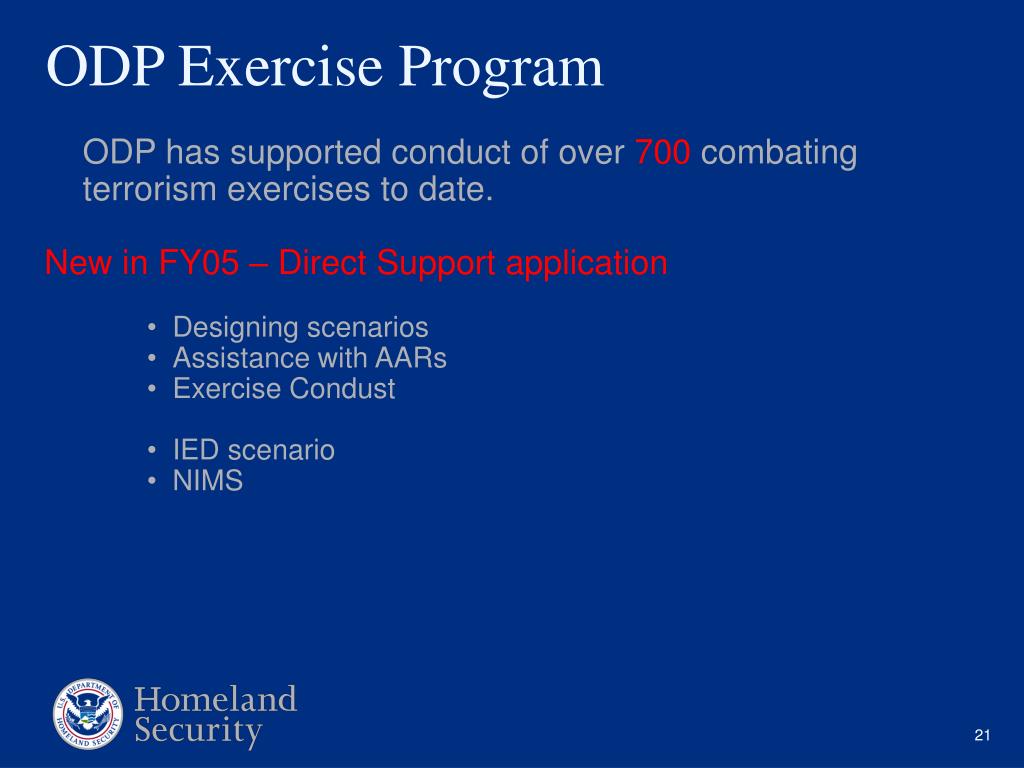 PPT - Office for Domestic Preparedness PowerPoint Presentation, free ...