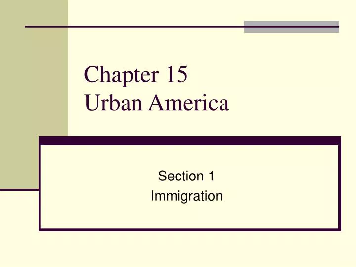 PPT - Chapter 15 Urban America PowerPoint Presentation, free download ...