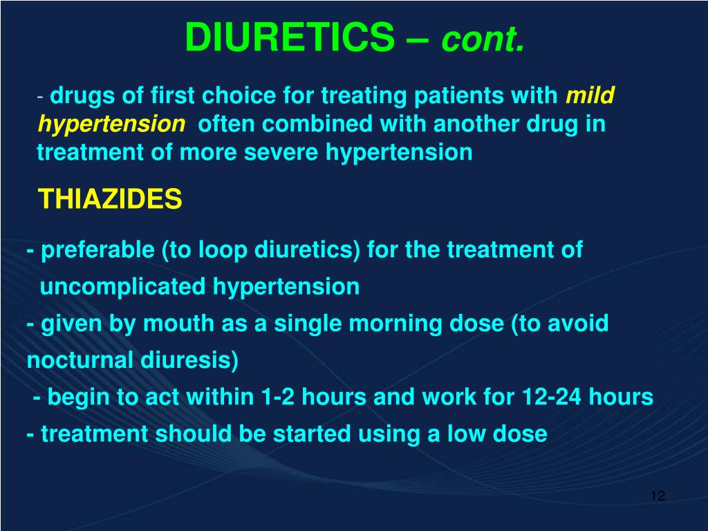 PPT - Drugs used to treat hypertension PowerPoint Presentation, free ...