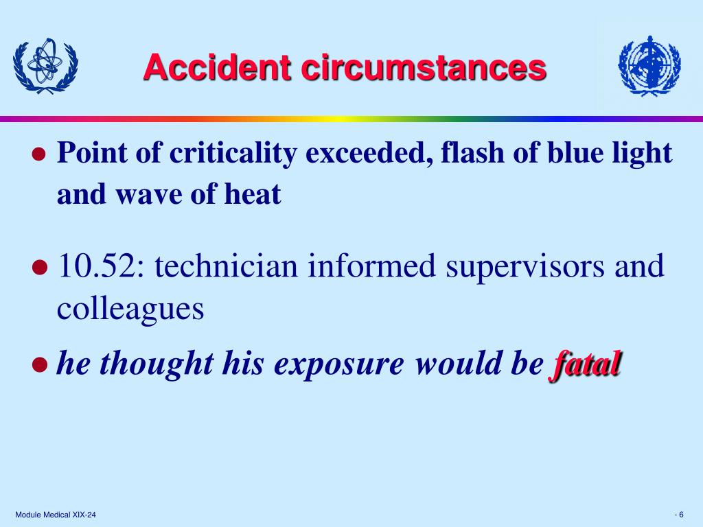 PPT - MEDICAL ASPECTS OF CRITICALITY ACCIDENT IN SAROV, RUSSIA ...