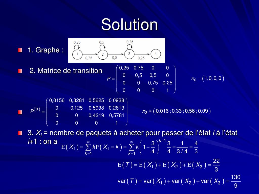 PPT - Atelier Matrices et Suites en spécialité S PowerPoint ...