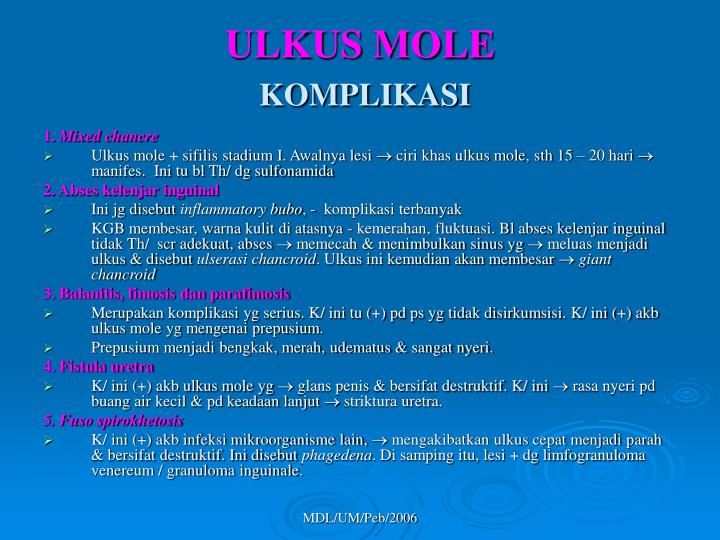 PPT - ULKUS MOLE PowerPoint Presentation - ID:1336992