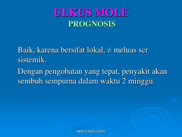PPT - ULKUS MOLE PowerPoint Presentation - ID:1336992