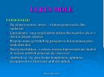 PPT - ULKUS MOLE PowerPoint Presentation - ID:1336992