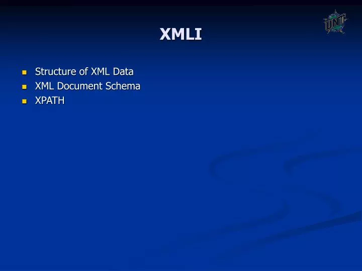 Ppt Xmli Powerpoint Presentation Free Download Id 1339455