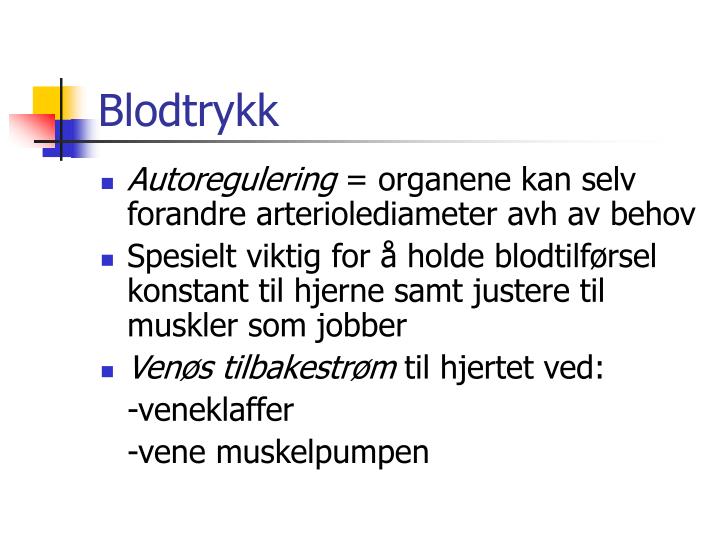 PPT - Sirkulasjon PowerPoint Presentation - ID:1339542