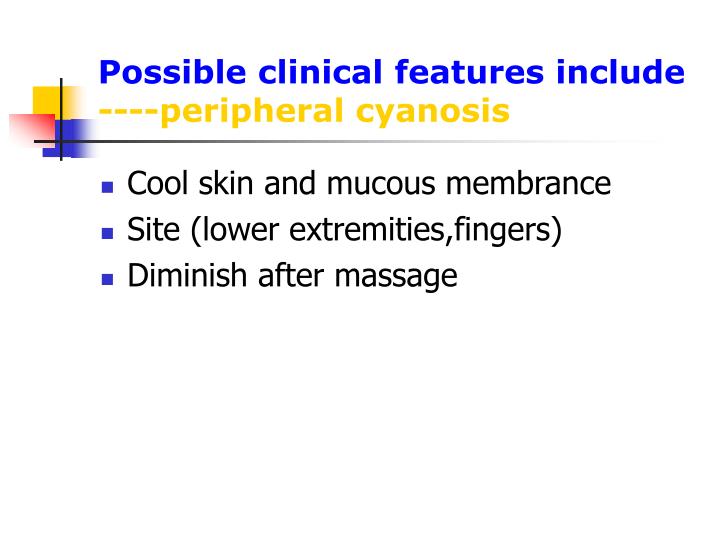 PPT - Cyanosis PowerPoint Presentation - ID:1341572
