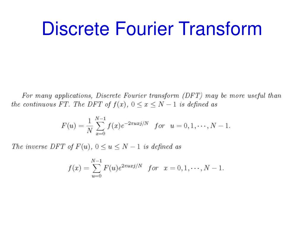 PPT - Discrete Fourier Transform PowerPoint Presentation, free download ... PPT - Discrete Fourier Transform PowerPoint Presentation, free download ...
