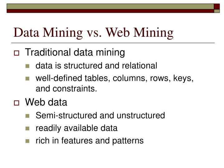 PPT - Web Mining PowerPoint Presentation - ID:134695