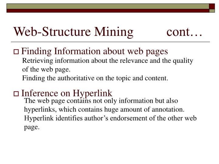 PPT - Web Mining PowerPoint Presentation - ID:134695