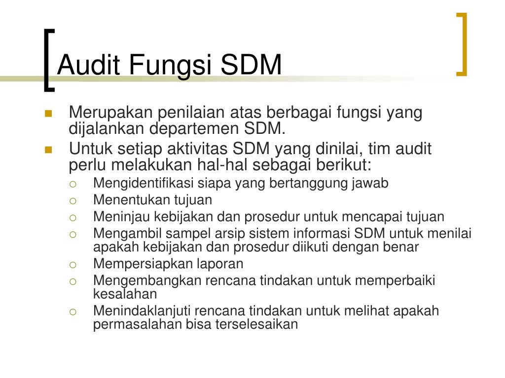 PPT - MSDM – Handout 14 Audit SDM PowerPoint Presentation, free ... PPT - MSDM – Handout 14 Audit SDM PowerPoint Presentation, free ...