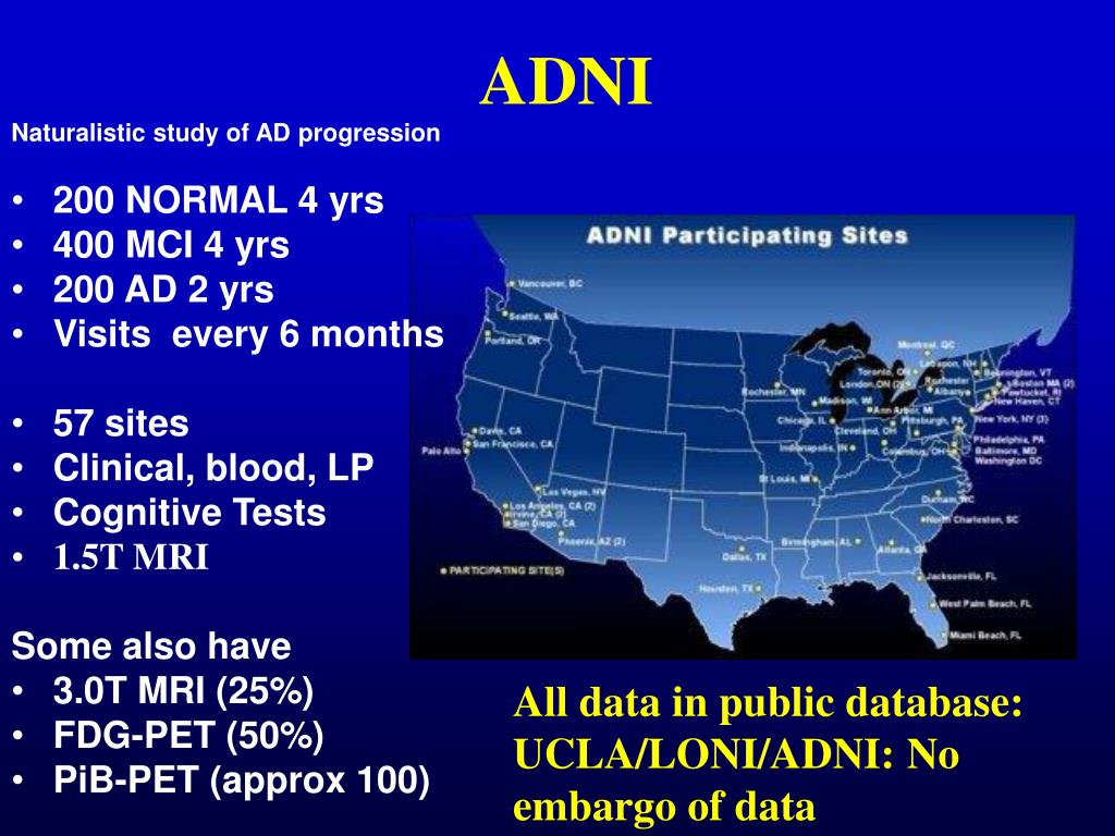 PPT - Alzheimer’s Disease Neuroimaging Initiative (ADNI) PowerPoint ...