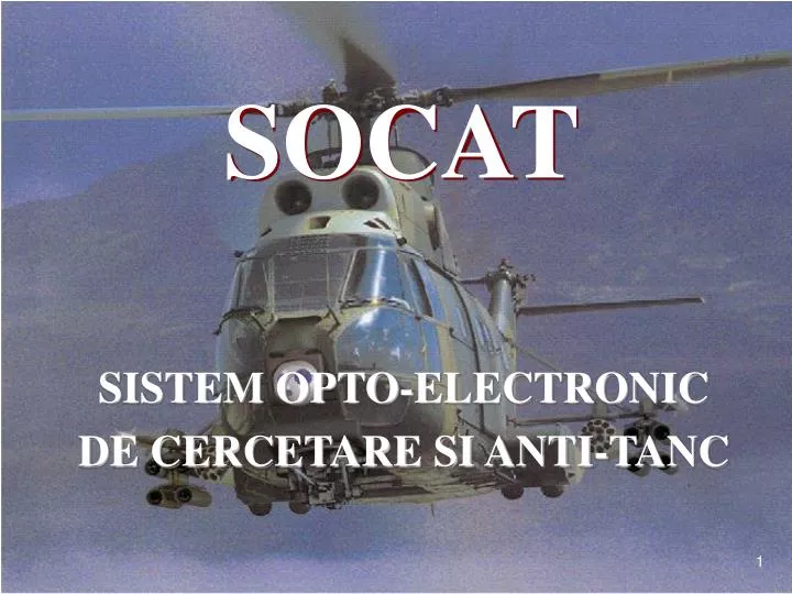 PPT - SOCAT PowerPoint Presentation, free download - ID:1350310