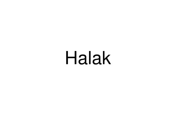 PPT - Halak PowerPoint Presentation, free download - ID:1351693