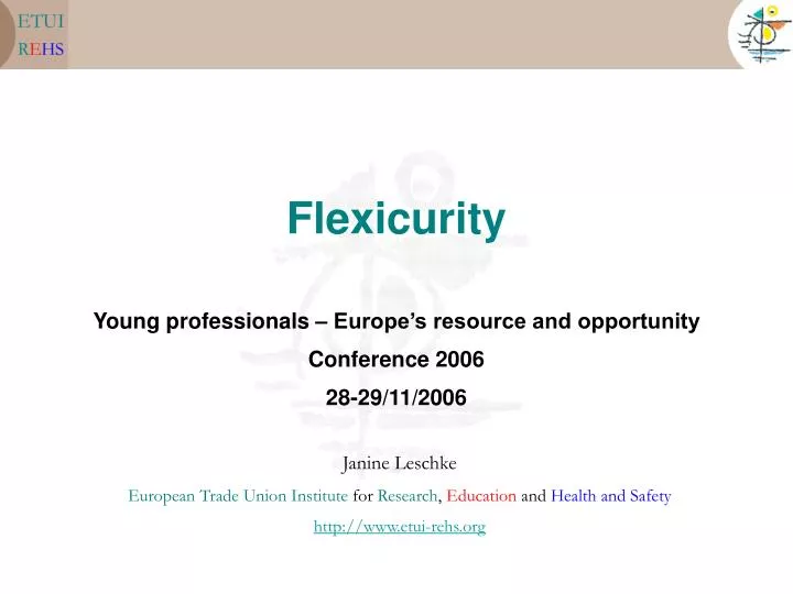PPT - Flexicurity PowerPoint Presentation, free download - ID:1354221