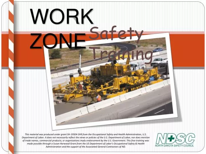 PPT - WORK ZONE PowerPoint Presentation, free download - ID:1354521