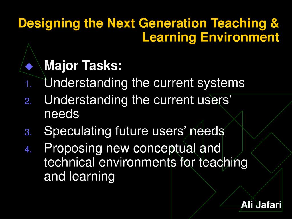 PPT - Next Generation Course Management Systems: Beyond Accidental ...