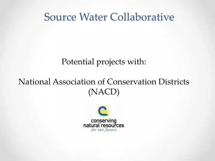 PPT - Source Water Collaborative PowerPoint Presentation, free download ...