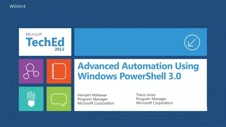 Ppt Advanced Automation Using Windows Powershell 30 Powerpoint Presentation Id1355368