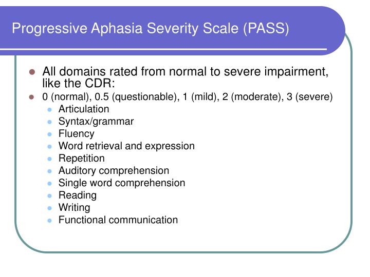 PPT - PASS & NACC FTD Study PowerPoint Presentation - ID:1355409