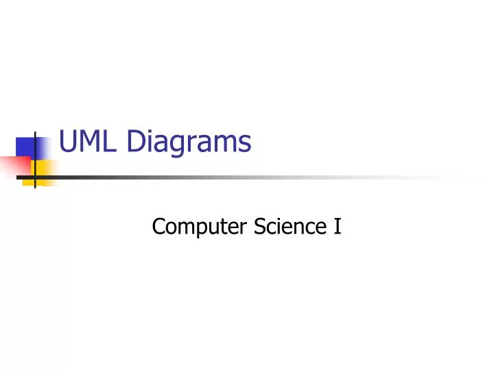 PPT - UML Diagrams PowerPoint Presentation, free download - ID:1355528