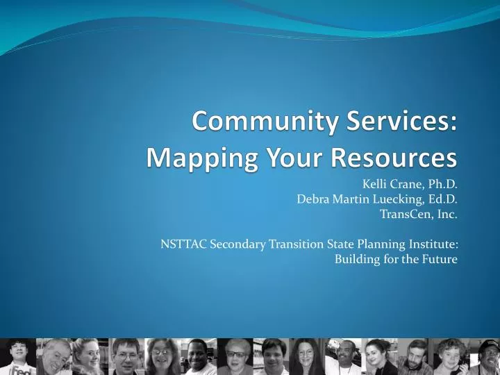 PPT - Community Services: Mapping Your Resources PowerPoint ...