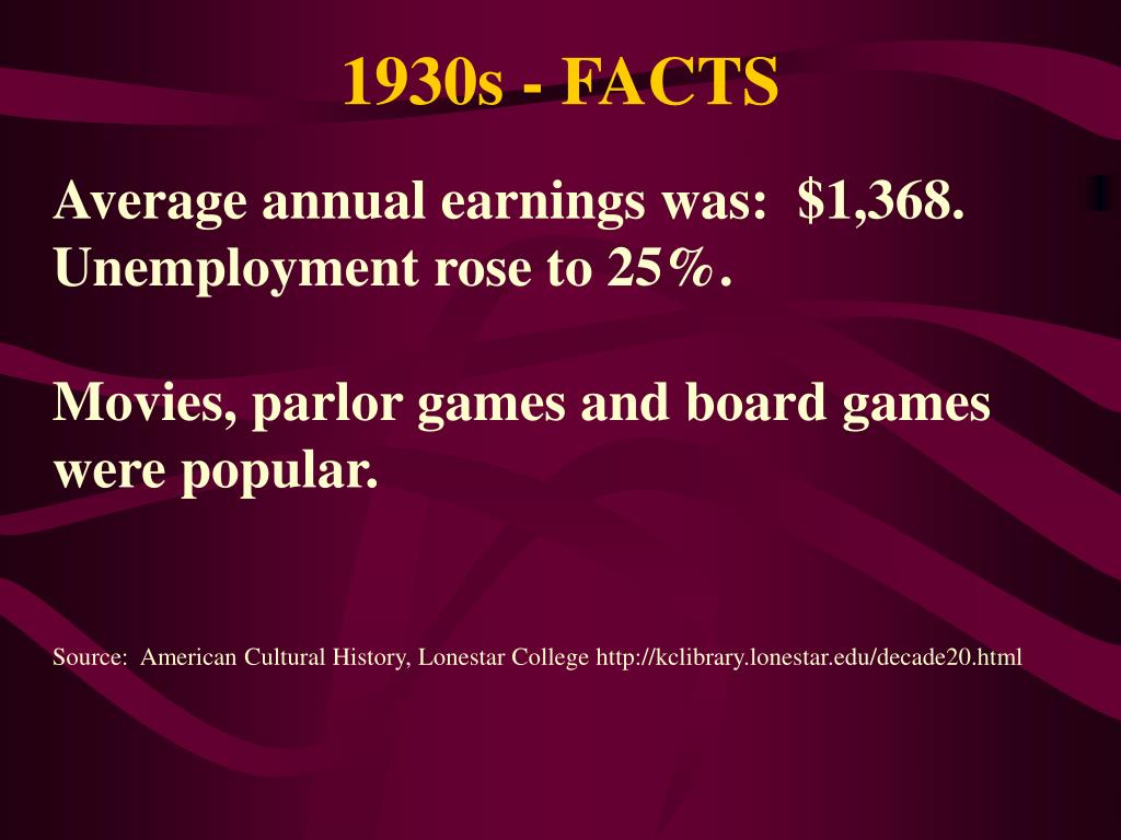 PPT - 20 th Century American Music 1930s PowerPoint Presentation, free ...
