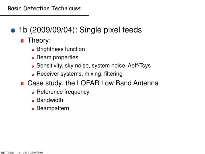 PPT - Basic Detection Techniques PowerPoint Presentation, free download ...