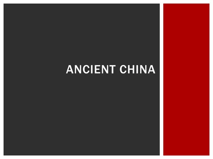 Free Powerpoint Presentations About Ancient China For Kids