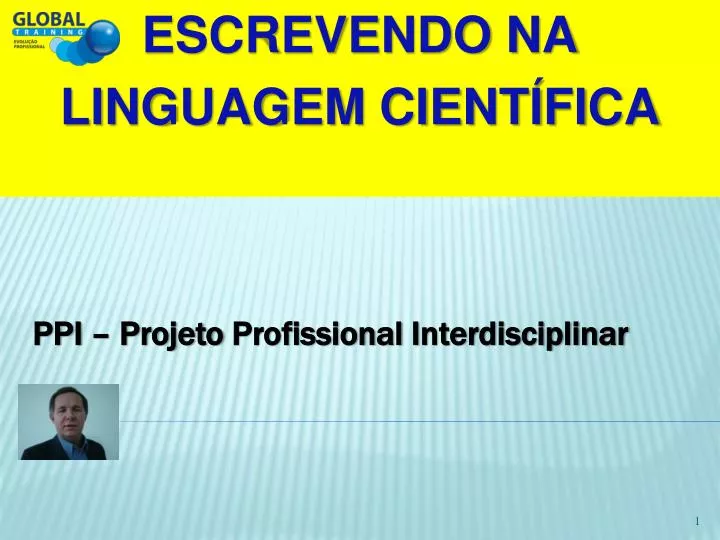 PPT - PPI – Projeto Profissional Interdisciplinar PowerPoint Presentation - ID:1361597