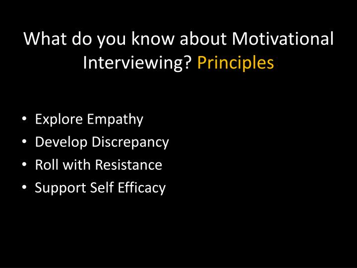 PPT - ACT and Motivational Interviewing PowerPoint Presentation - ID ...
