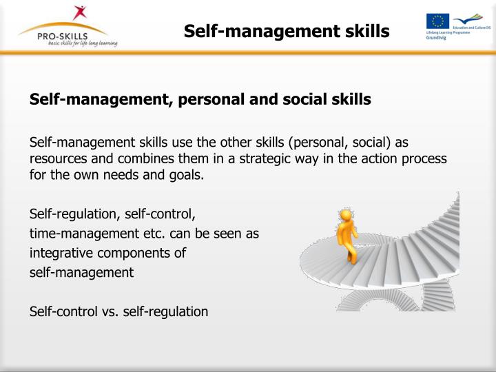 PPT - Self-management skills PowerPoint Presentation - ID:1361894