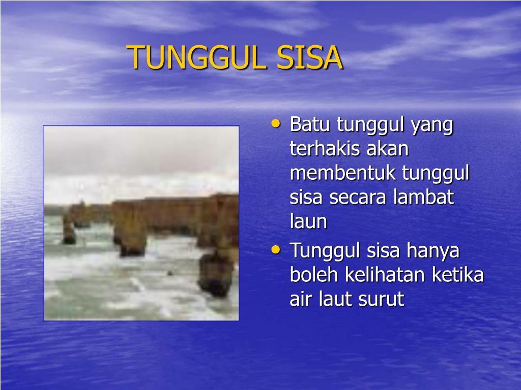 PPT - CIRI-CIRI BENTUK MUKA BUMI PINGGIR LAUT PowerPoint Presentation ...