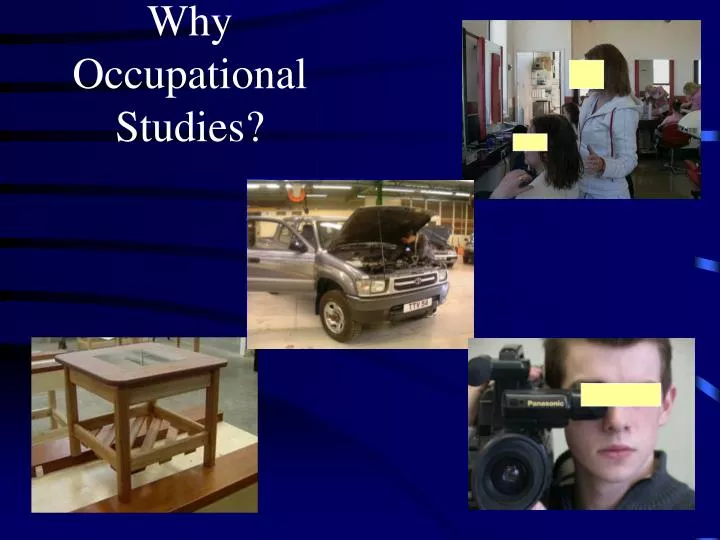PPT - Why Occupational Studies? PowerPoint Presentation, free download ...