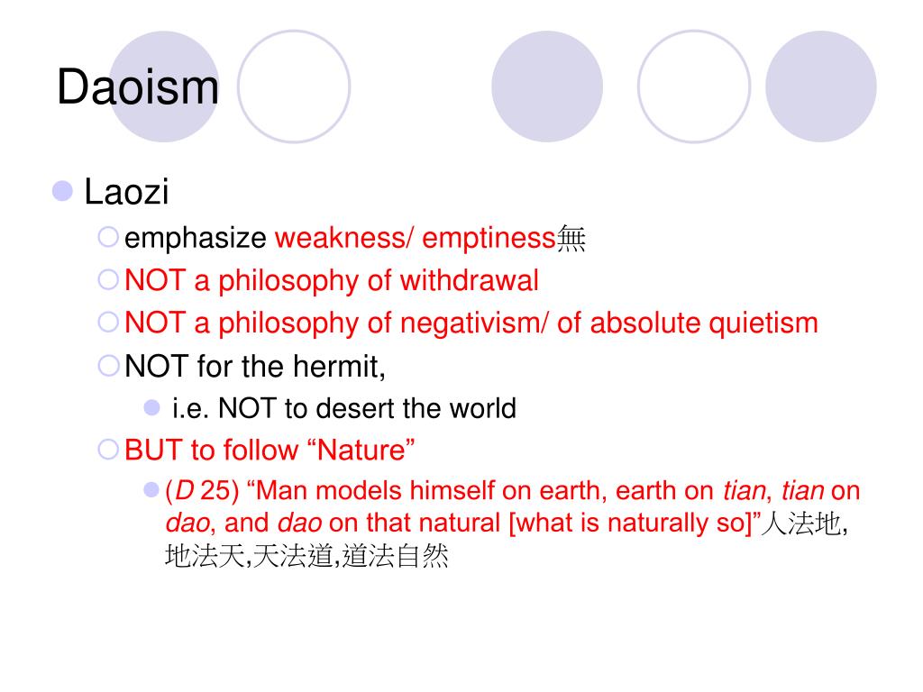PPT - Pre-chin Daoism 先秦道家 : Laozi 老子 PowerPoint Presentation - ID:1362534