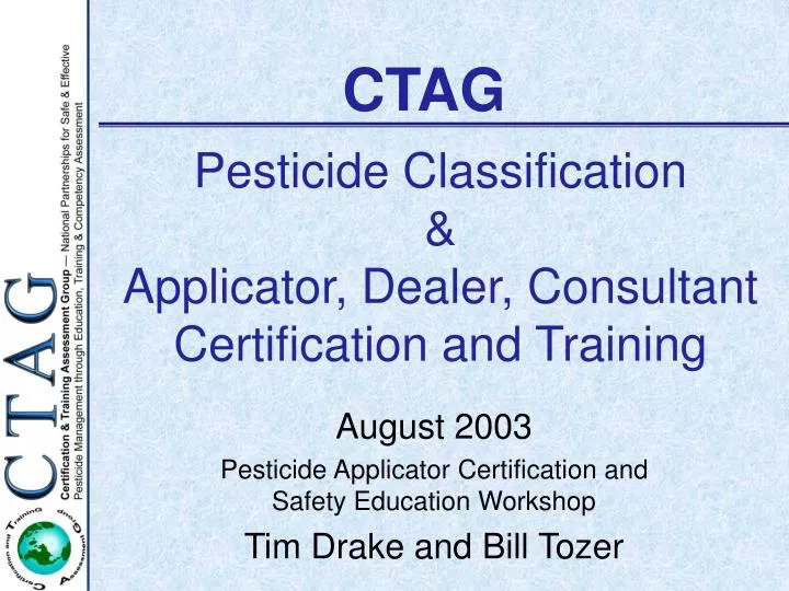 PPT - CTAG PowerPoint Presentation, free download - ID:1363668