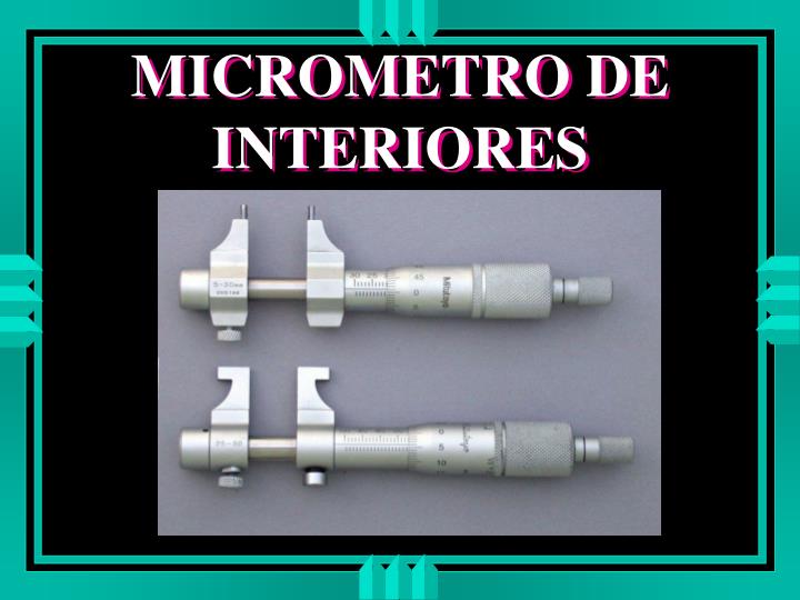 PPT - MICROMETROS PowerPoint Presentation - ID:1363935
