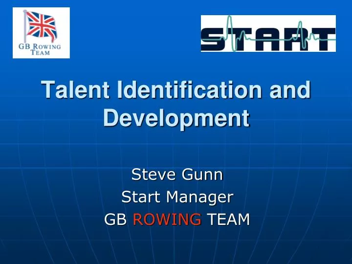 PPT - Talent Identification and Development PowerPoint Presentation ...